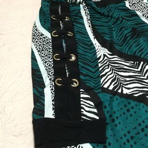 Per Seption. Concept | Dresses | Nwt Per Seption Concept Green Print ...